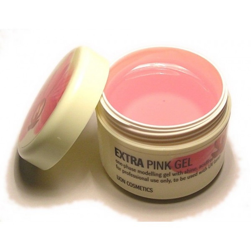 Gel Uv Extra Pink Gel 40g Lion Franta