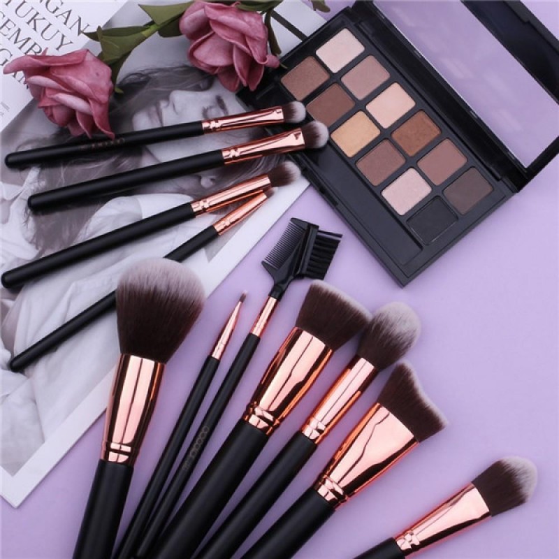 Set pensule make-up Docolor-11 pensule