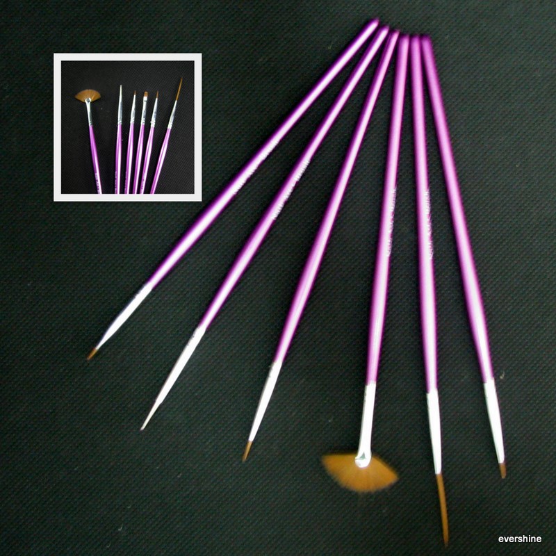 Set pensule profesionale din par natural 09